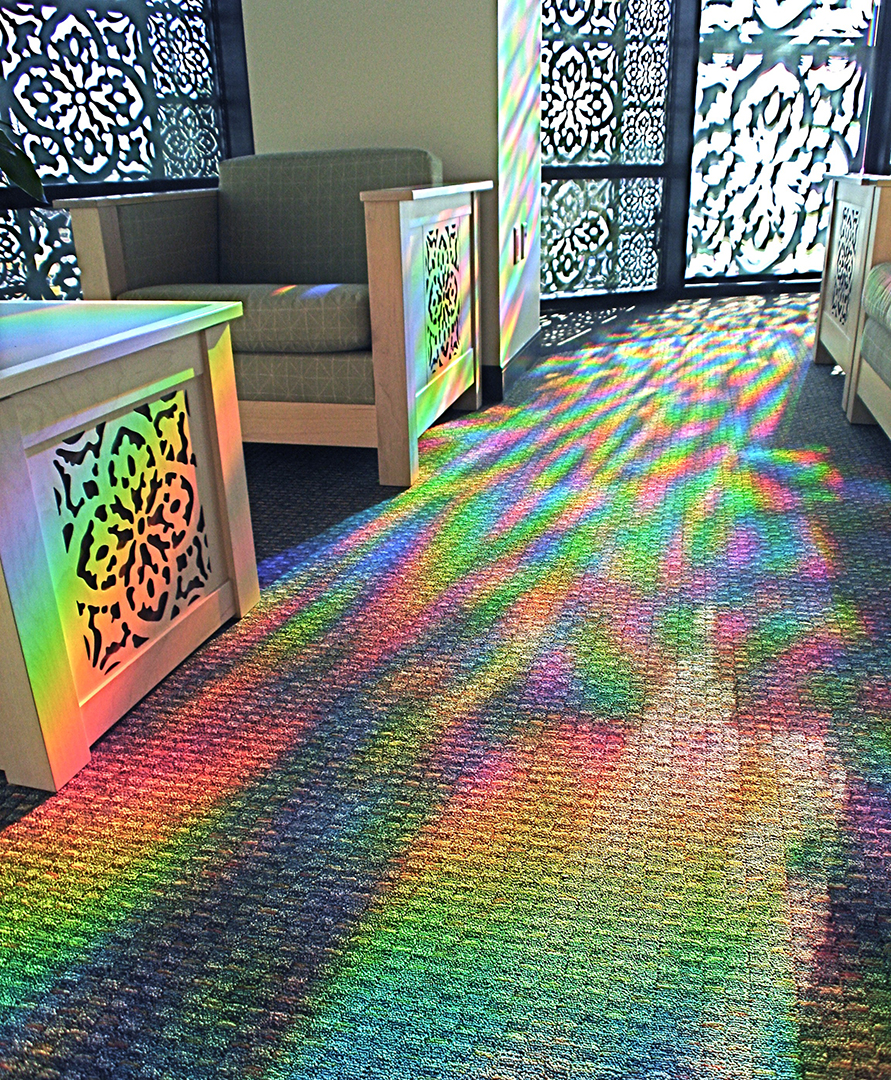 Fontana Lewis Library - 100 Libraries - Healing Rainbow Light for ...